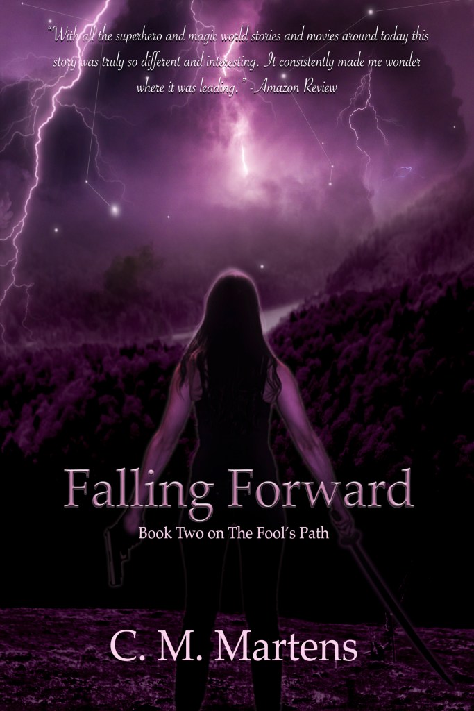 Falling Forward Cover | Author C.M. Martens